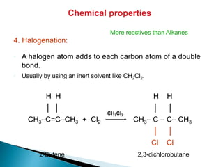 alkene and alkyne | PPTX