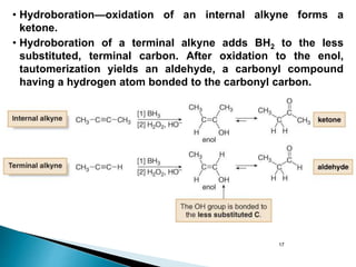 alkyne | PPTX