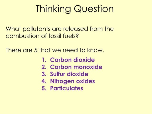 Atmospheric Pollutants and their effects | PPTX