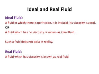 Lecture 4- Fluid Mechanics B-Tech .pptx