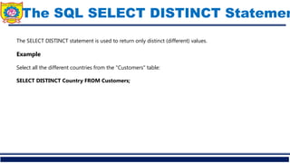 Basic SQL commands and explanation .pptx