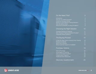 L3 Driving Simulator Buyer's Guide | PDF