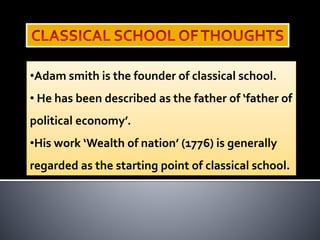 classical school of thoughts | PPTX