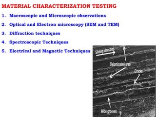 L3 classification of material testing | PPTX