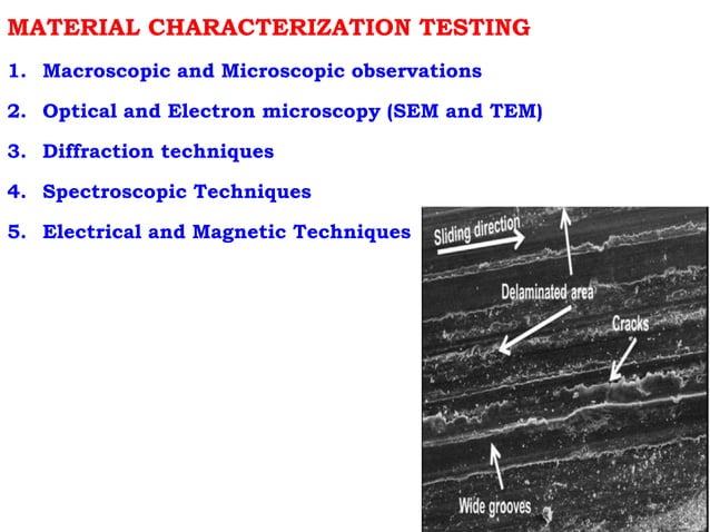 L3 classification of material testing | PPTX | Chemistry | Science