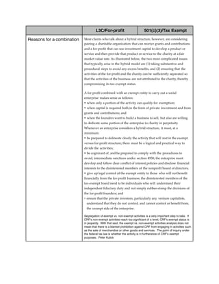 Side by side L3C vs. Non-Profit Comparison | PDF