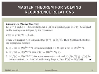 Divide and Conquer - Part 1 | PPTX