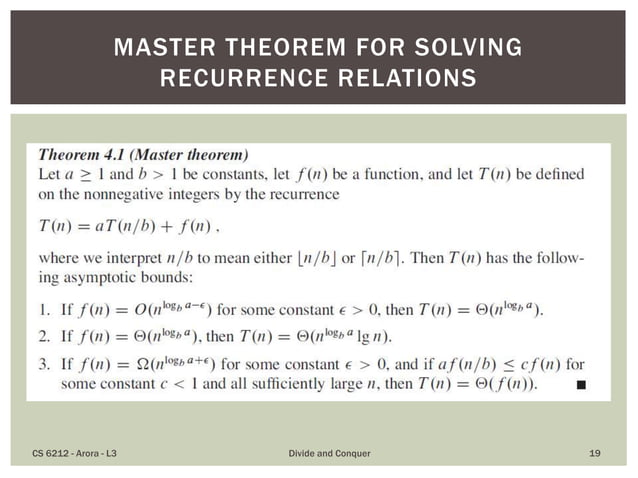 Divide And Conquer Part 1 Pptx Programming Languages Computing