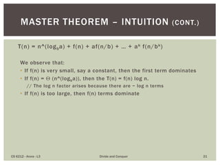 Divide and Conquer - Part 1 | PPTX