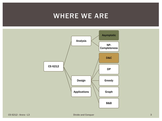 Divide and Conquer - Part 1 | PPTX | Programming Languages | Computing