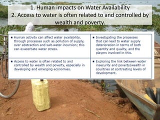 L3 development and water insecurity | PPTX