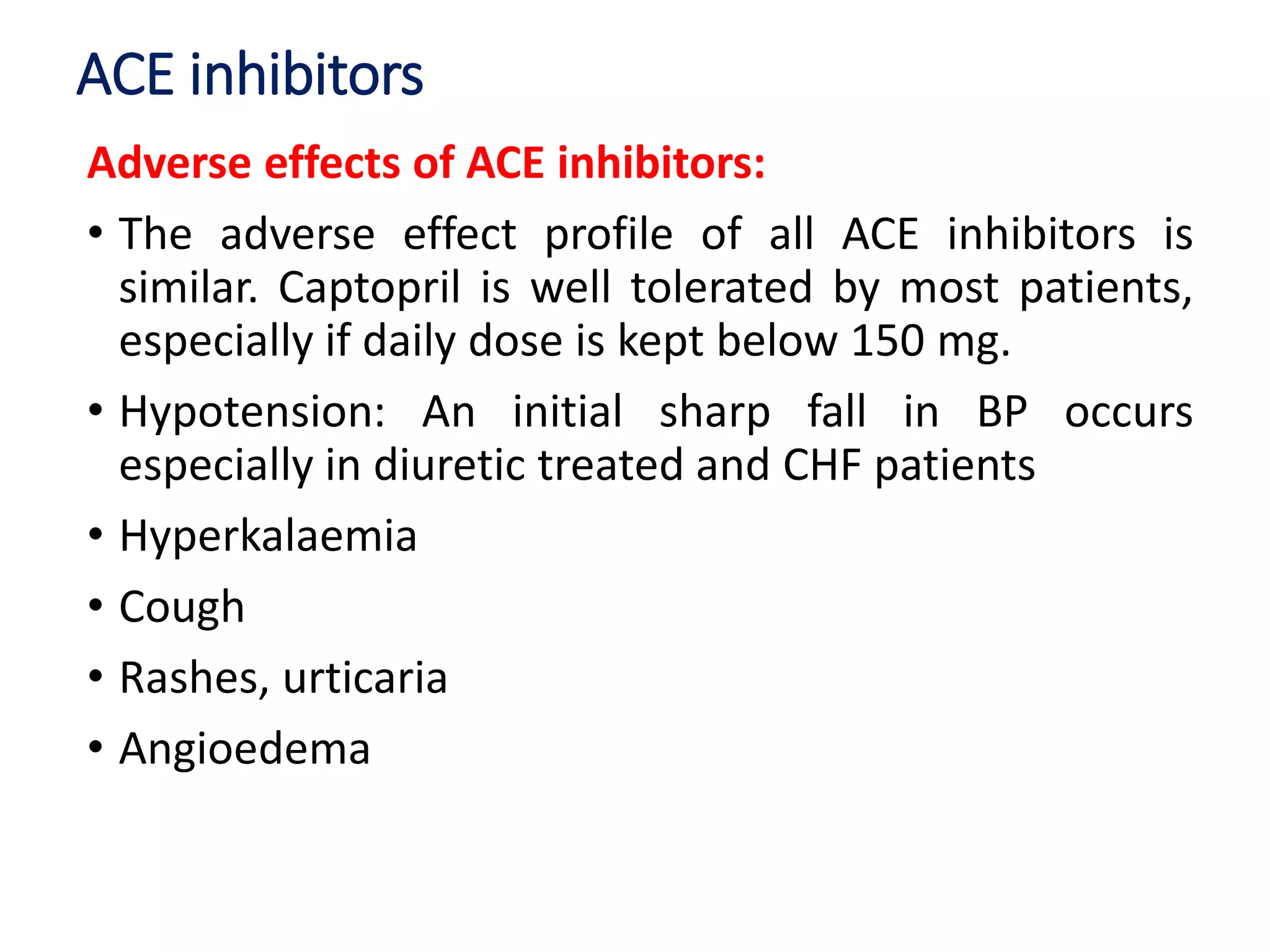 Drugs Used in Renal Alteration | PPTX