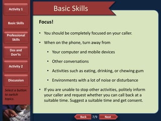 Telephone Etiquette | PDF