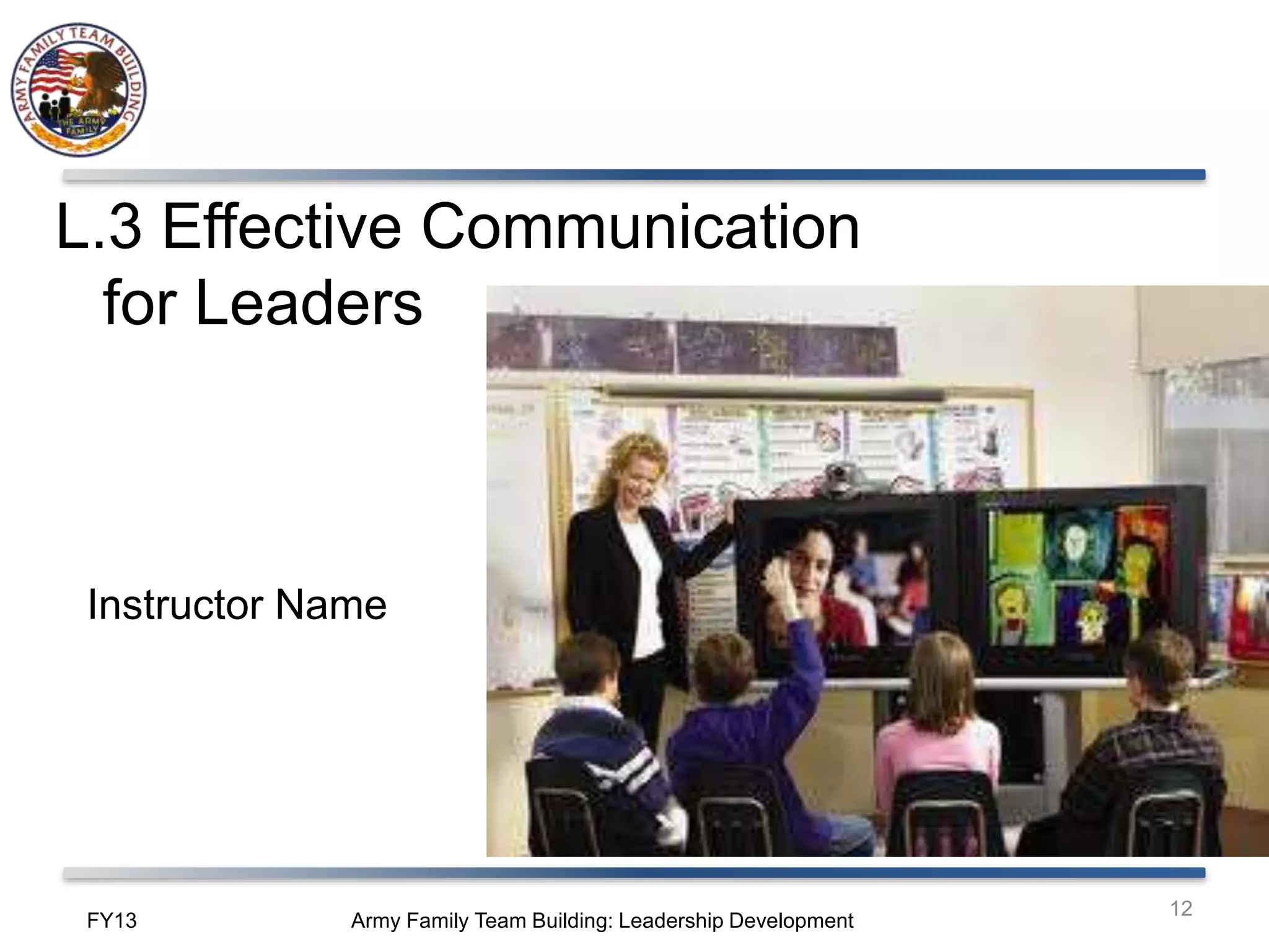 Effective Communication for Leaders | PPTX