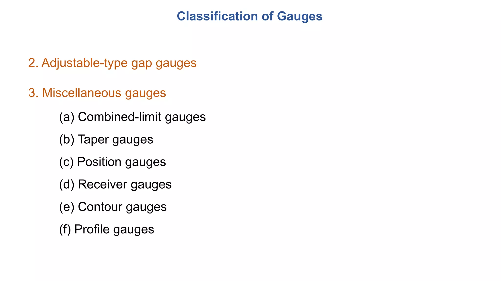 Limit Gauges | PPTX