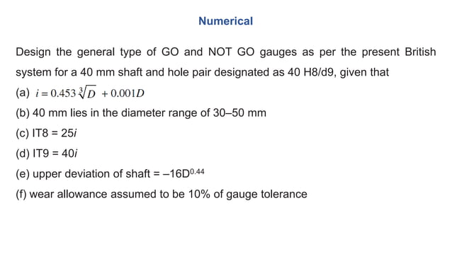 Limit Gauges | PPTX | Physics | Science