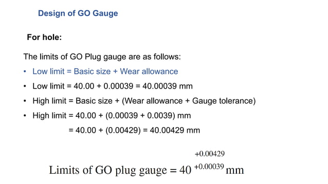 Limit Gauges | PPTX | Physics | Science