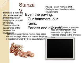 Mushrooms Sylvia Plath | PPTX