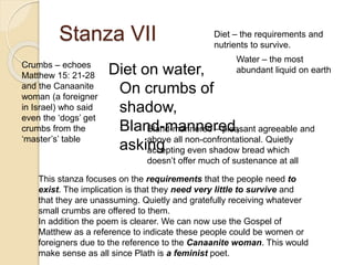 Mushrooms Sylvia Plath | PPTX