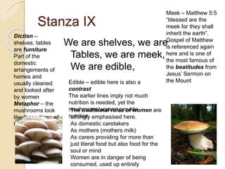 Mushrooms Sylvia Plath | PPTX