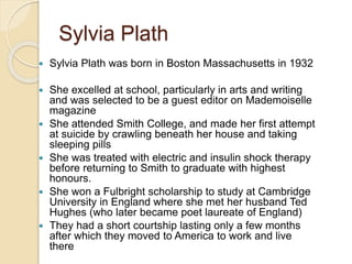 Mushrooms Sylvia Plath | PPTX