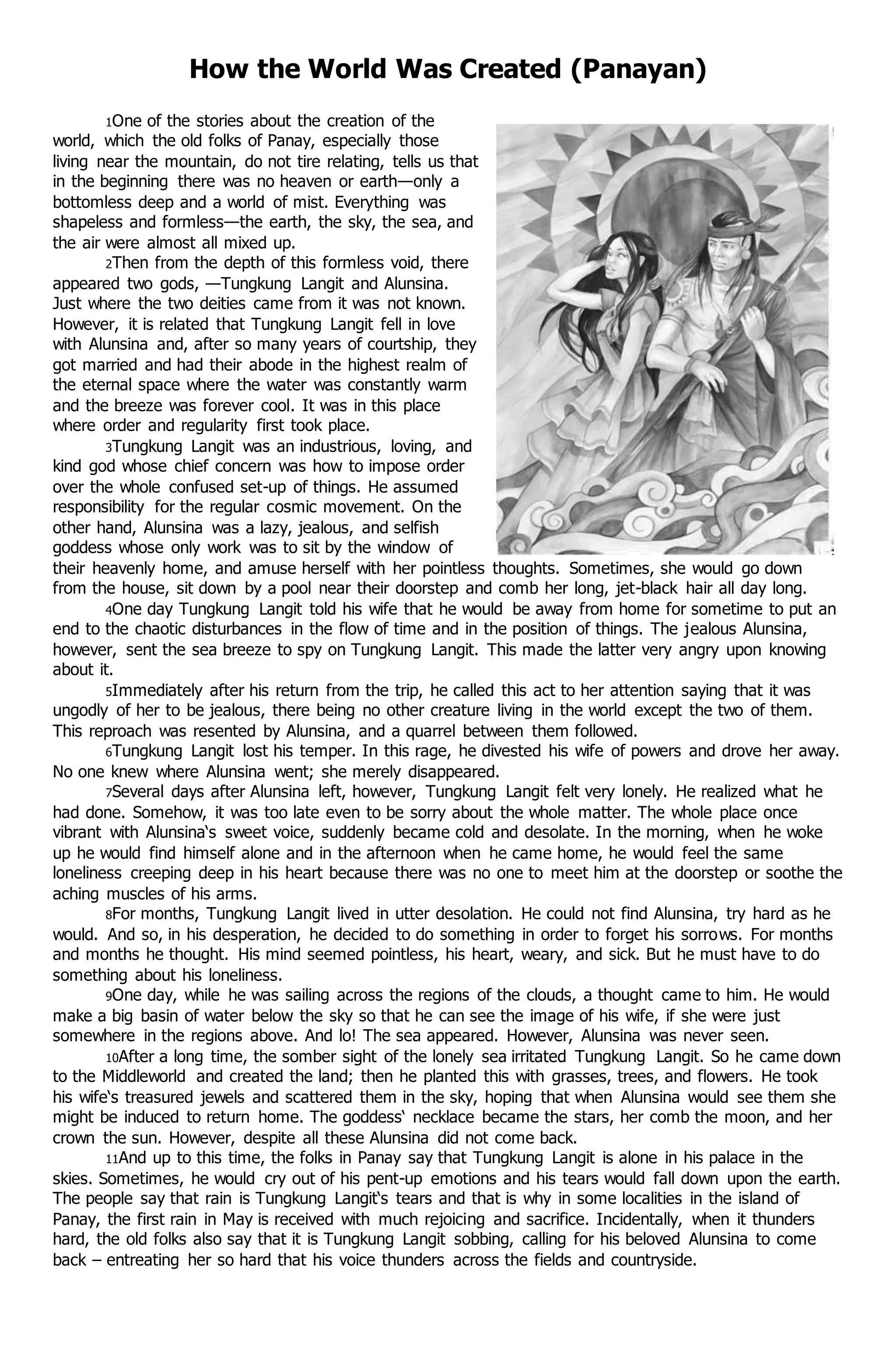 L3 how the world was created (panayan) | DOCX