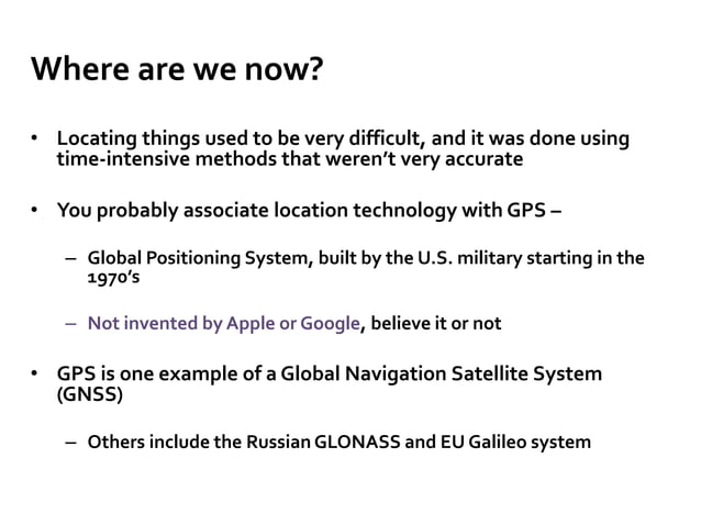 Maps and the Geospatial Revolution: Lesson 3, Lecture 1 | PPT | Free ...