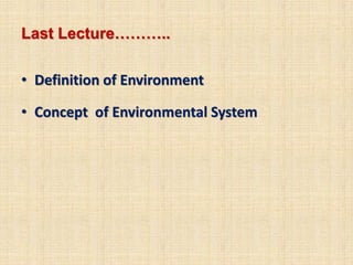 Nature and Composition of Natural Environment | PPTX