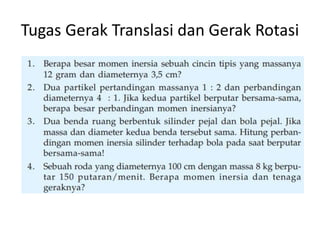 09. rotasi benda tegar | PPTX