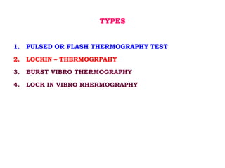 L3 overview of thermography test | PPT