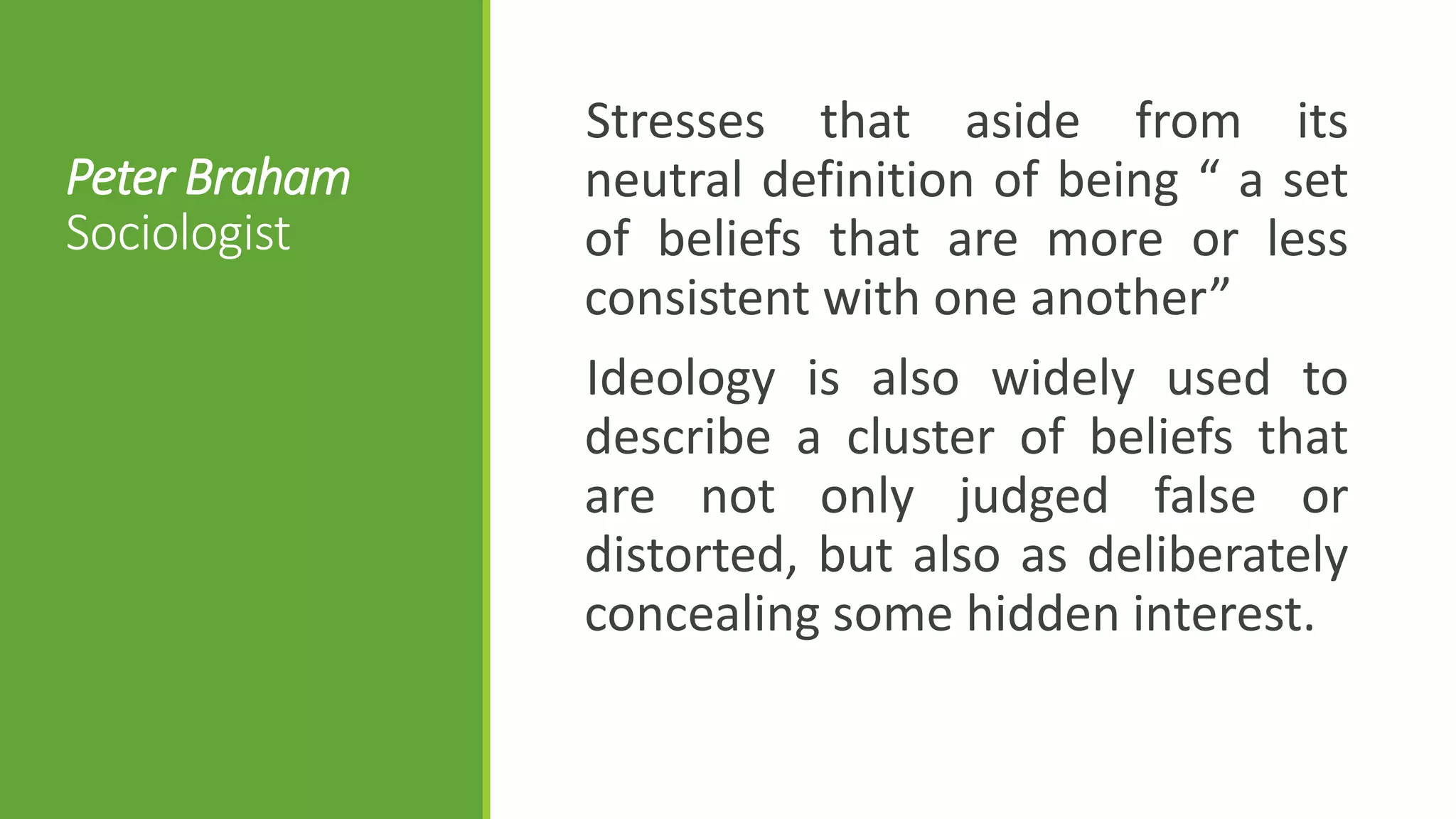 L3 political ideologies | PPTX