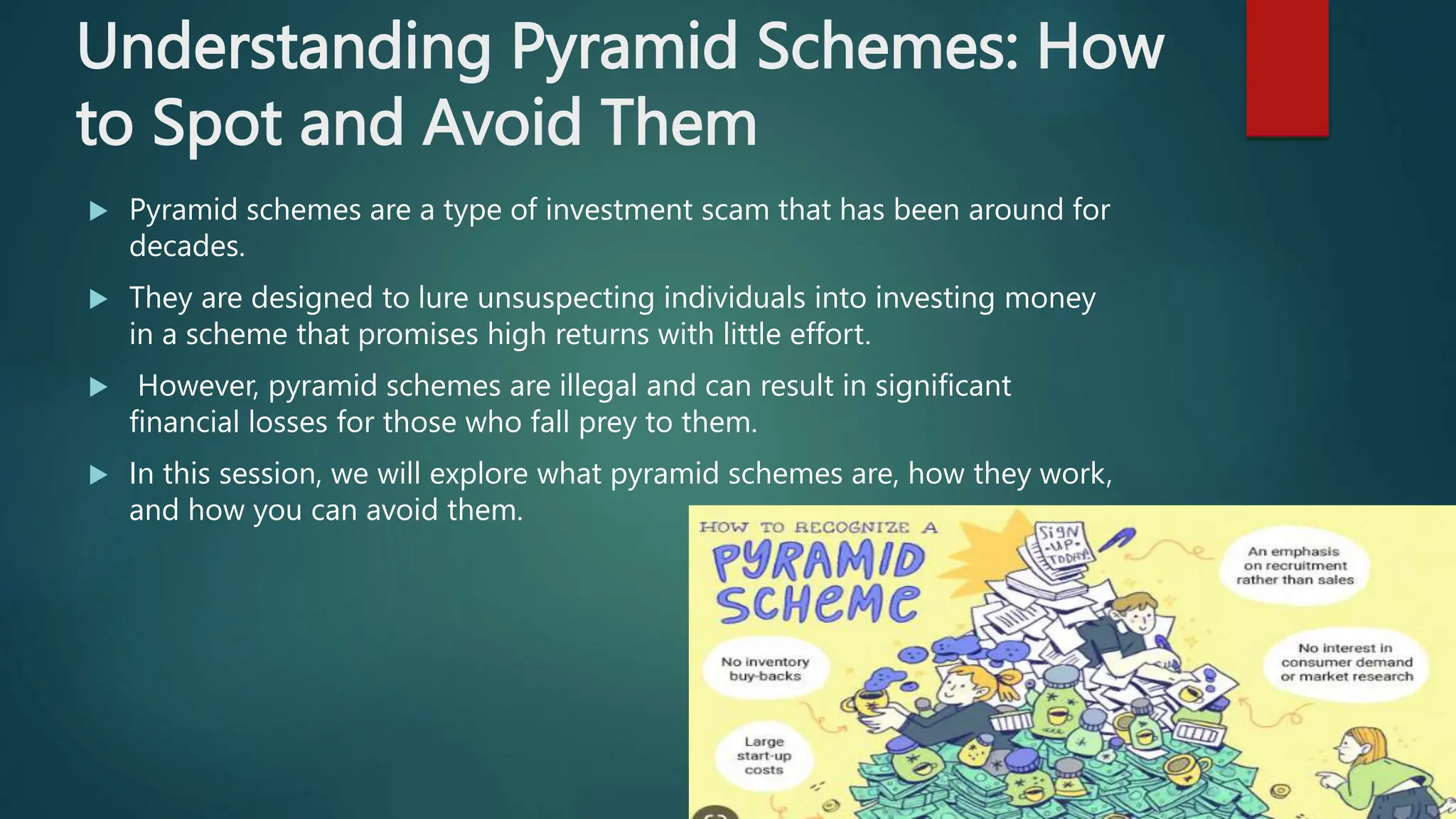 L3 Pyramid Schemes a way to identify thempptx | PPTX
