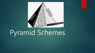 L3 Pyramid Schemes a way to identify thempptx | PPTX