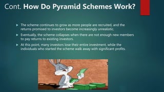 L3 Pyramid Schemes a way to identify thempptx | PPT