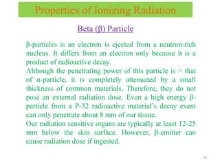 L3 radiation, radioactivity and dose units | PPT