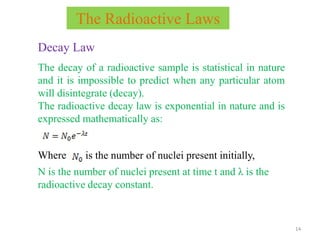 L3 radiation, radioactivity and dose units | PPT
