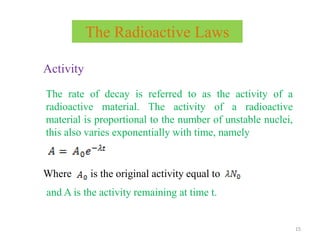 L3 radiation, radioactivity and dose units | PPT