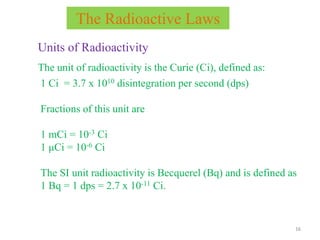 L3 radiation, radioactivity and dose units | PPT