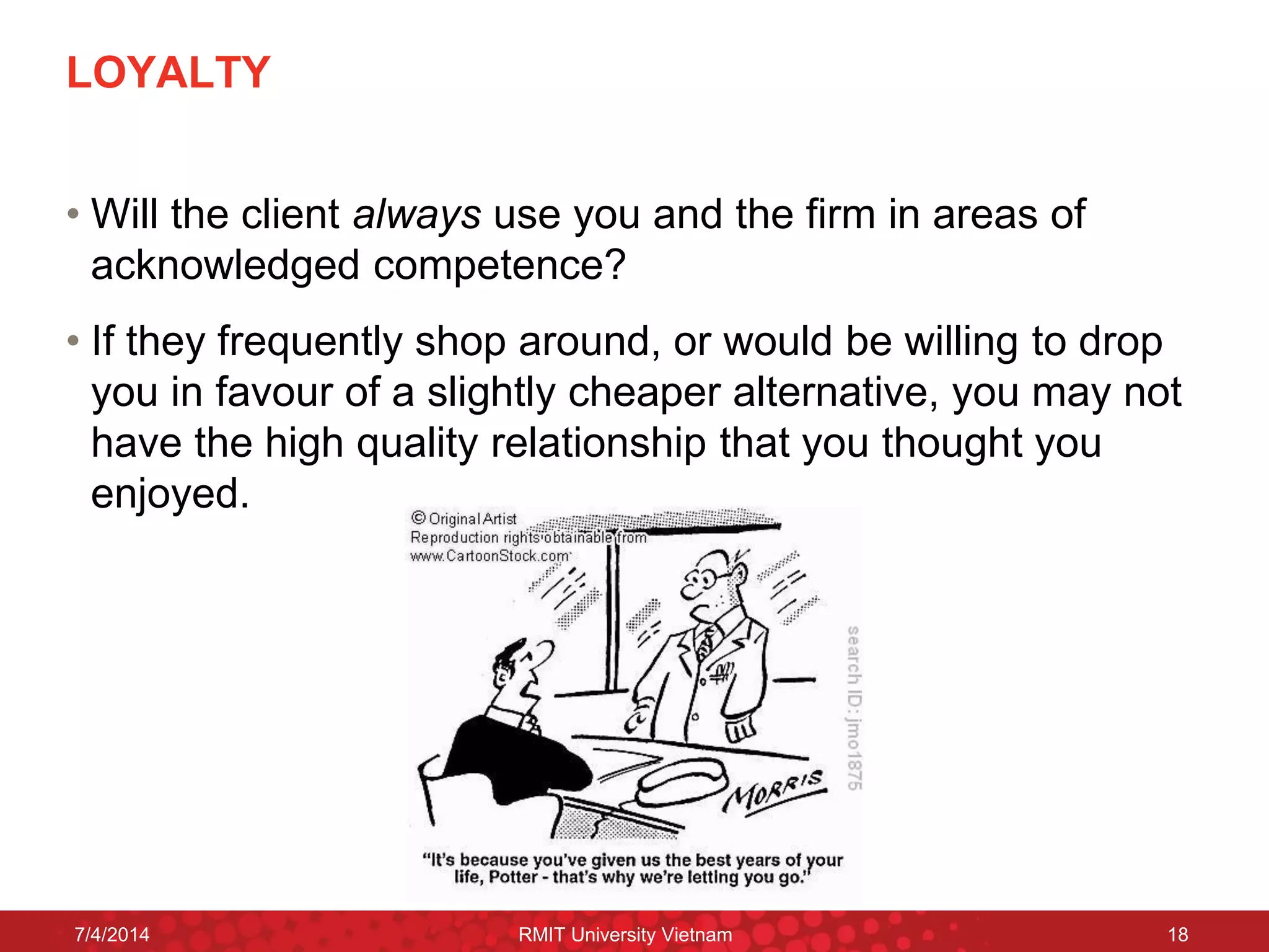 Relationship Marketing Ladder | PDF