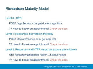Level 3 REST Makes Your API Browsable | PPTX | Internet | Computing