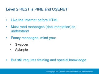 Level 3 REST Makes Your API Browsable | PPT