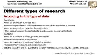 L3 different types of research | PPT