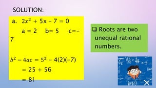 L3 Roots of Quadratic Equations.pptx