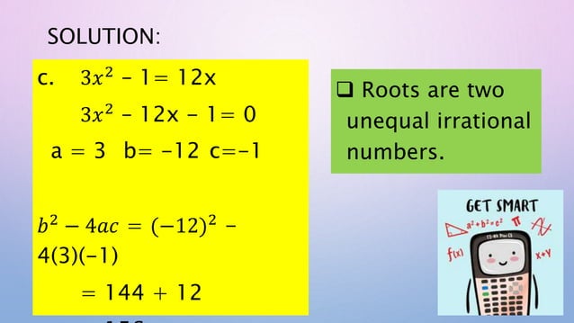 L3 Roots of Quadratic Equations.pptx