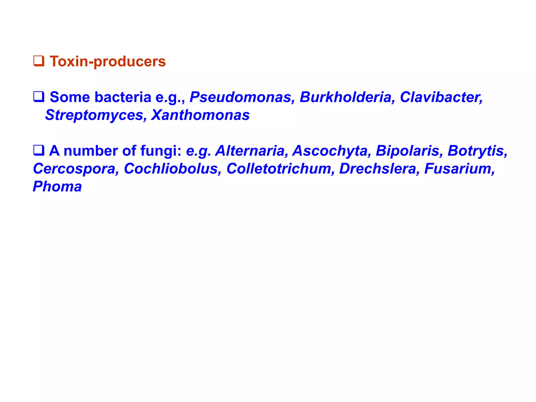 Role of toxins in pathogenesis | PPT