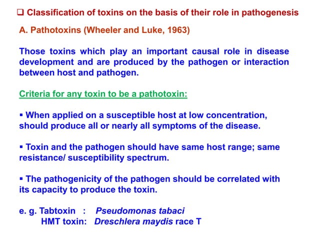 Role of toxins in pathogenesis | PPT | Infectious Diseases | Diseases ...