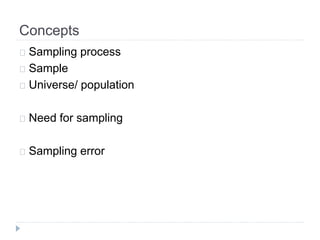L3 sampling fundamentals and estimation | PPTX