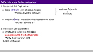 Developing self-awareness and Self Exploration v33.ppt