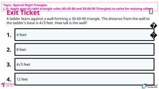 L3 Special Right Triangles.pptxxxxxxxxxx | PPTX