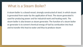 Introduction to Steam Boilar( Working).pptx